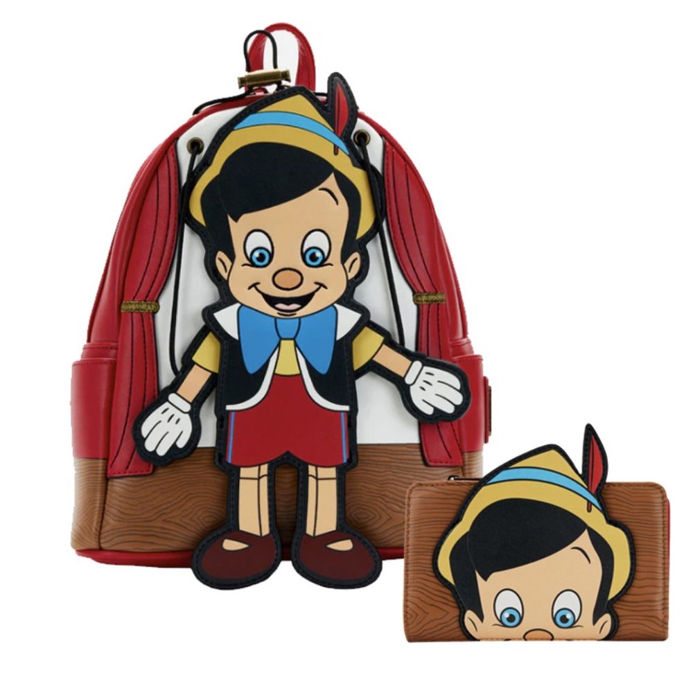 Loungefly Disney Pinocchio Marionette Mini Backpack A… - Gem